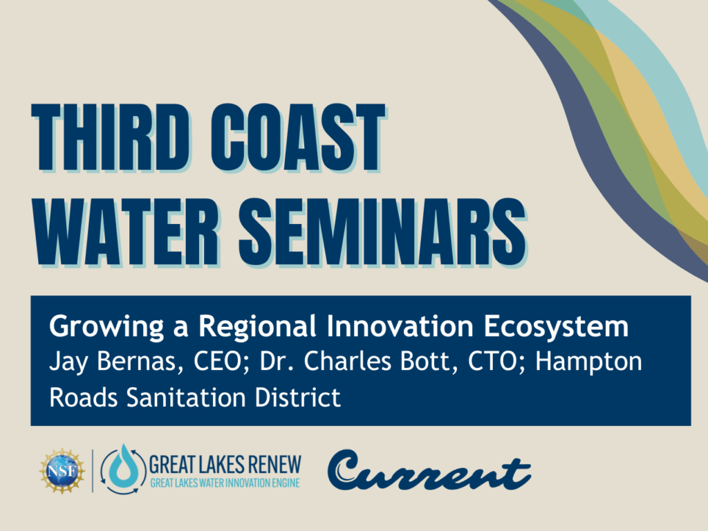 HRSD: Growing a Regional Innovation Ecosystem with Jay Bernas & Dr. Charles Bott - Current